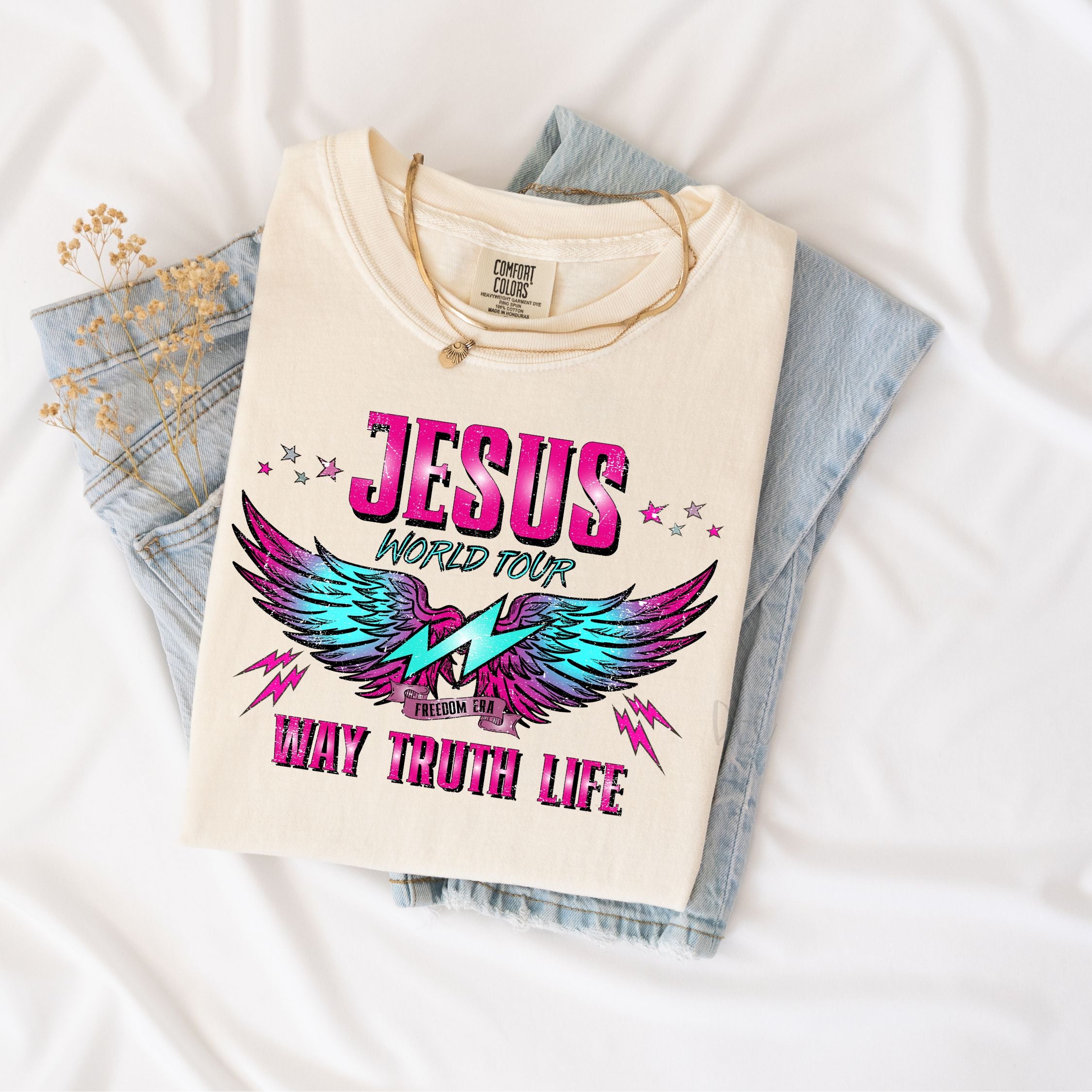 Jesus World Tour-DTF Transfer – D&EC Wholesale