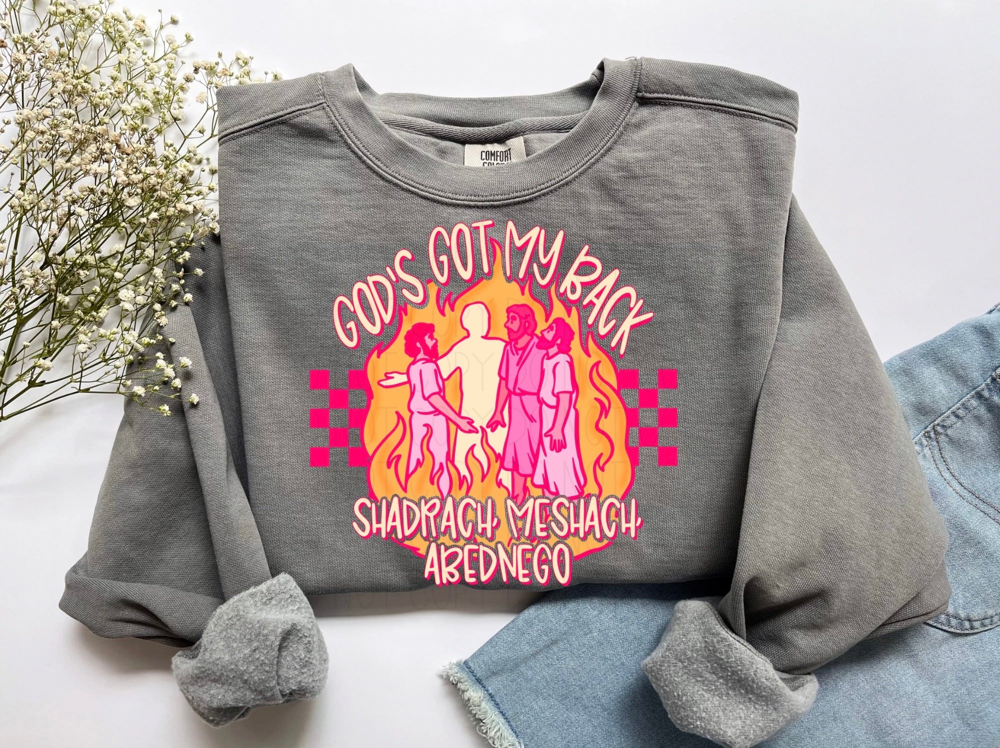 God’s God my back Shadrach , Meshach, Abednego ️ - DTF Transfer – D&EC ...