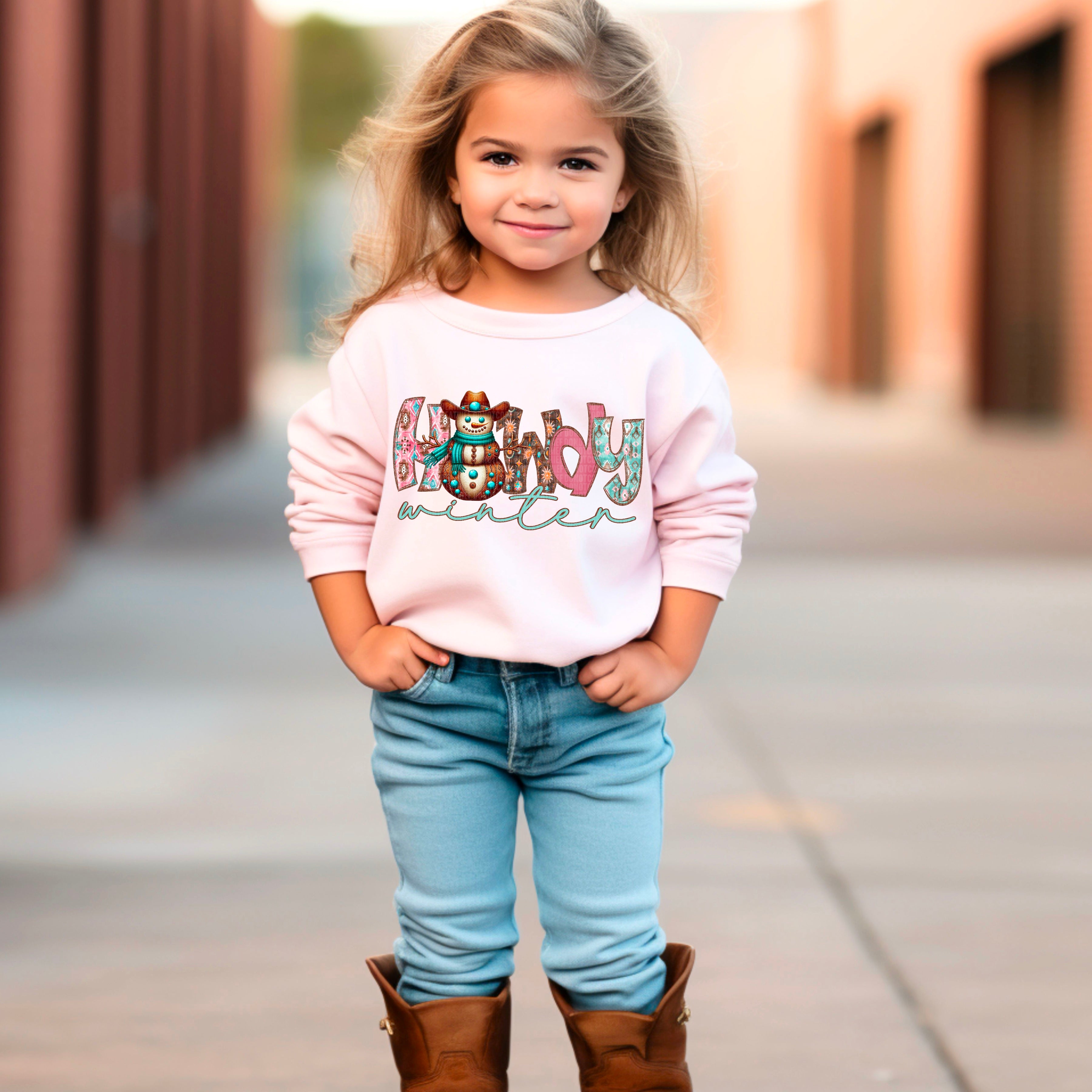 Howdy winter-DTF Transfer – D&EC Wholesale