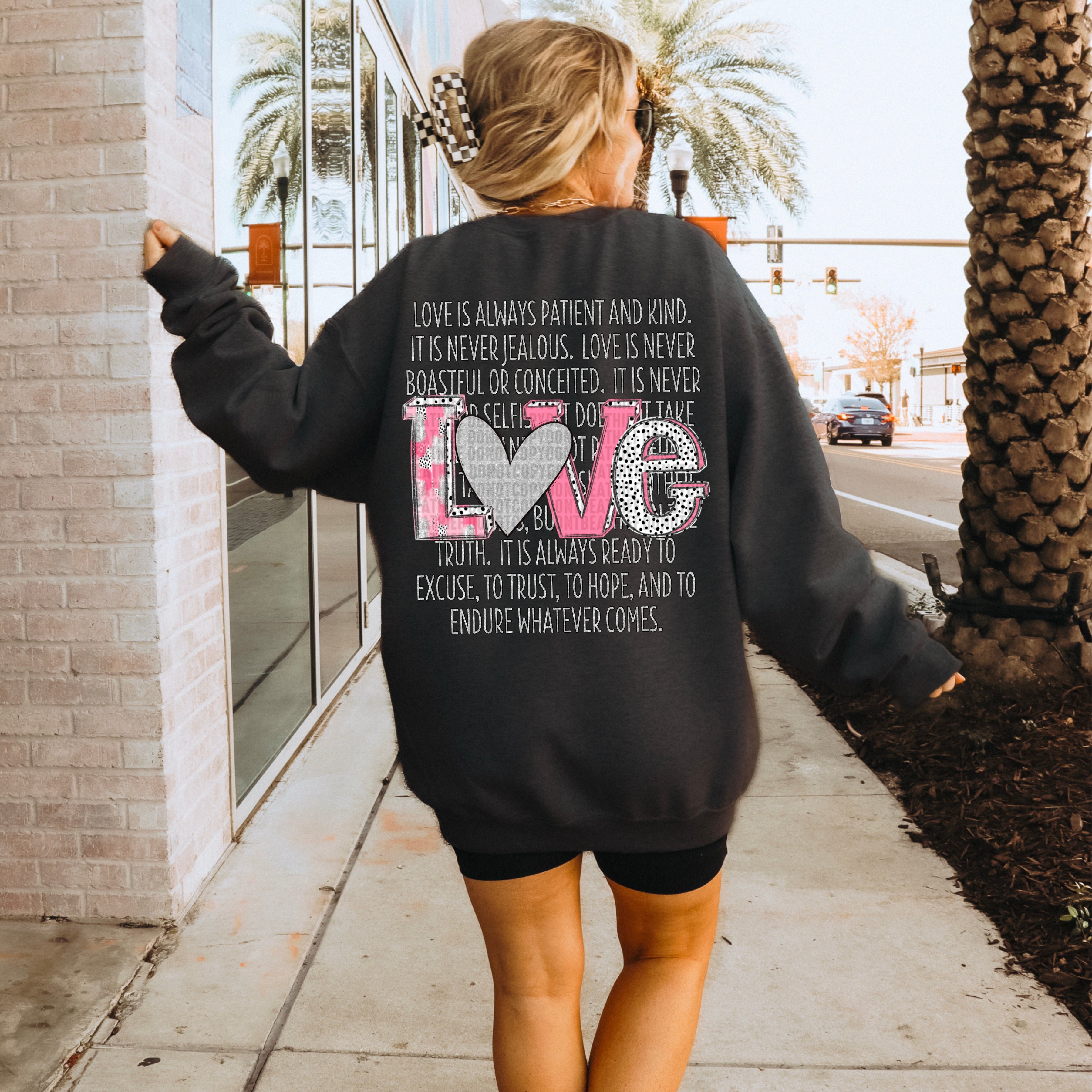 Love is always patient and kind- DTF Transfer – D&EC Wholesale