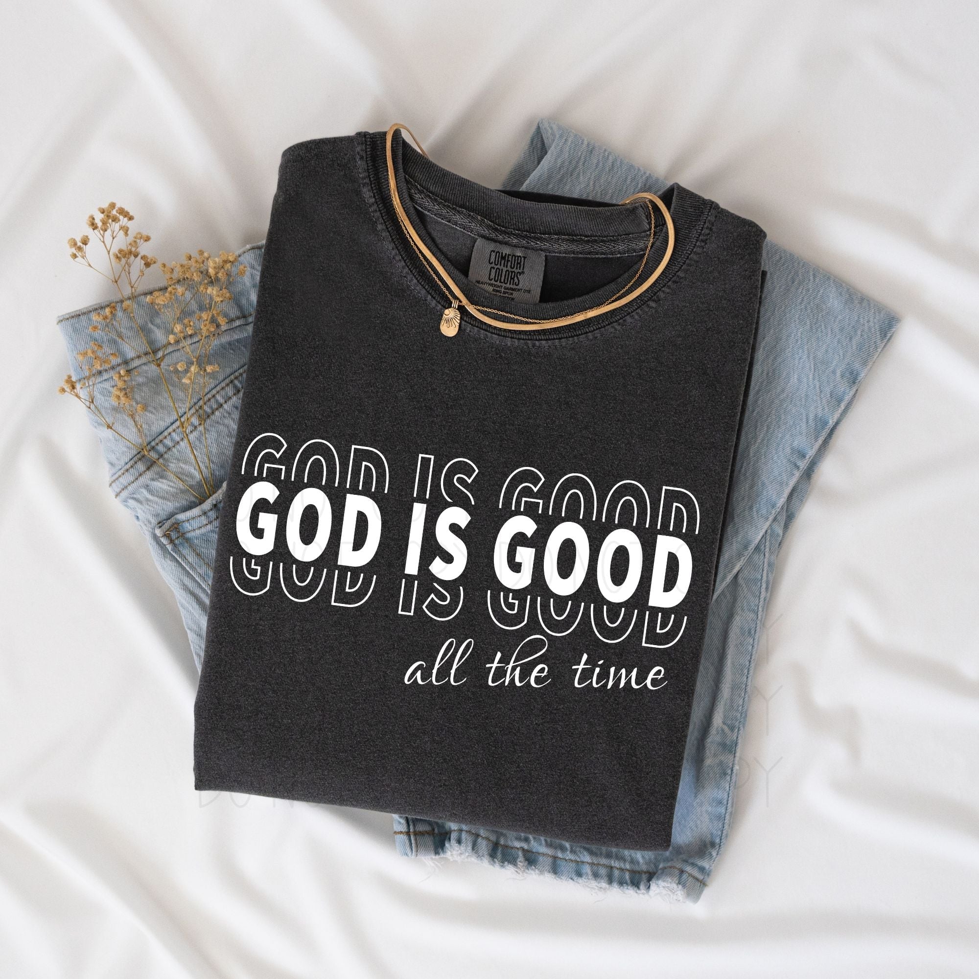 God is Good-White Ink – D&EC Wholesale